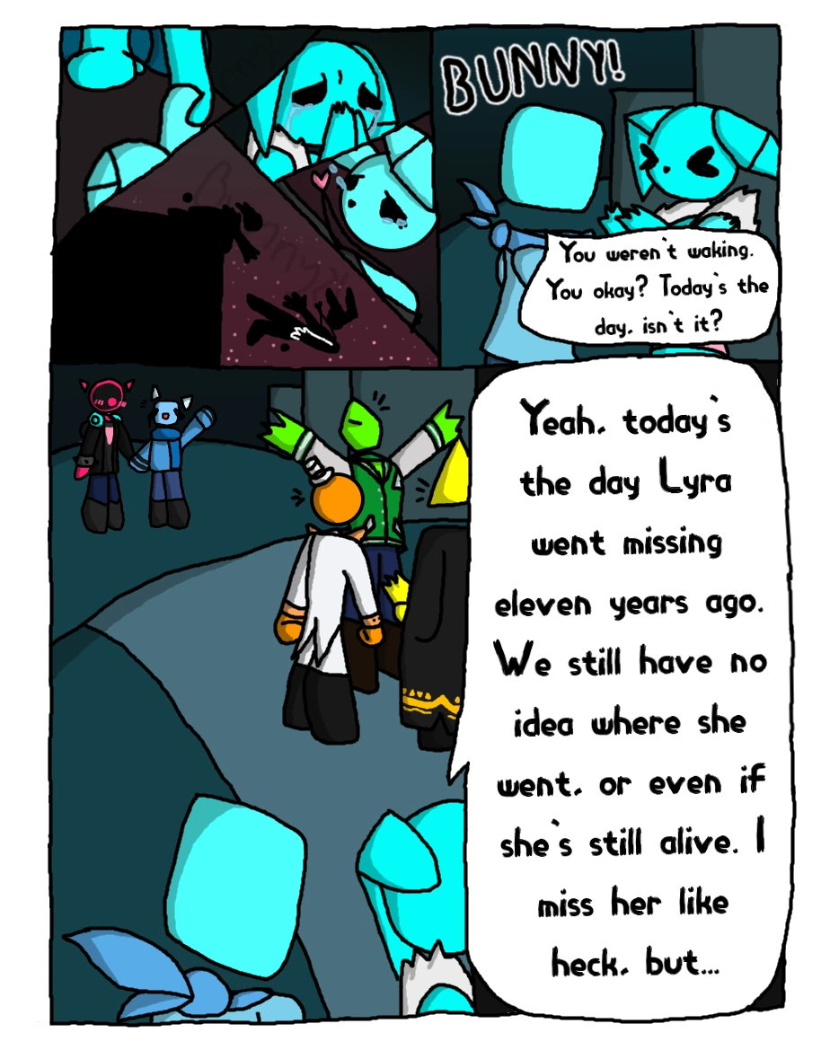 JSAB Fan Comic Page 1 = Broken Harmonies | Fandom