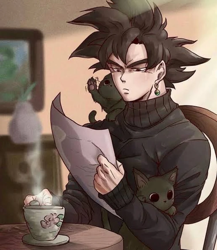 The Wiki Is A Bit Dry, And Im In A Chill Mood, Heres A Chill Goku Black ...