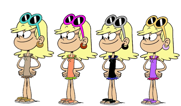 leni loud with different colors | Fandom