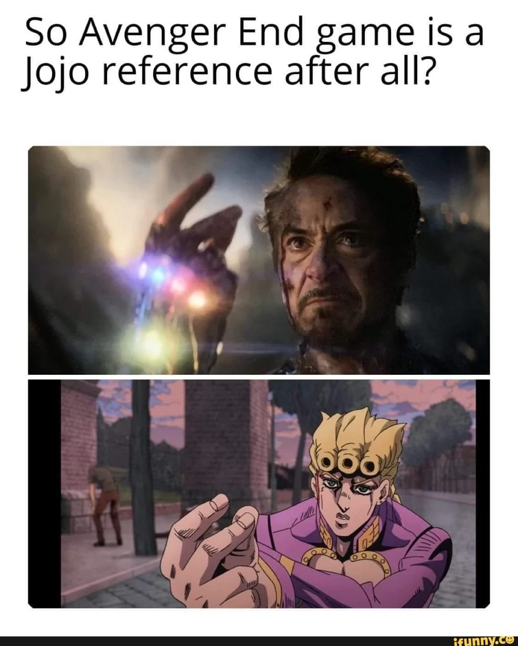 IS THAT A FRICKING JOJO REFERENCE??!!? | Fandom