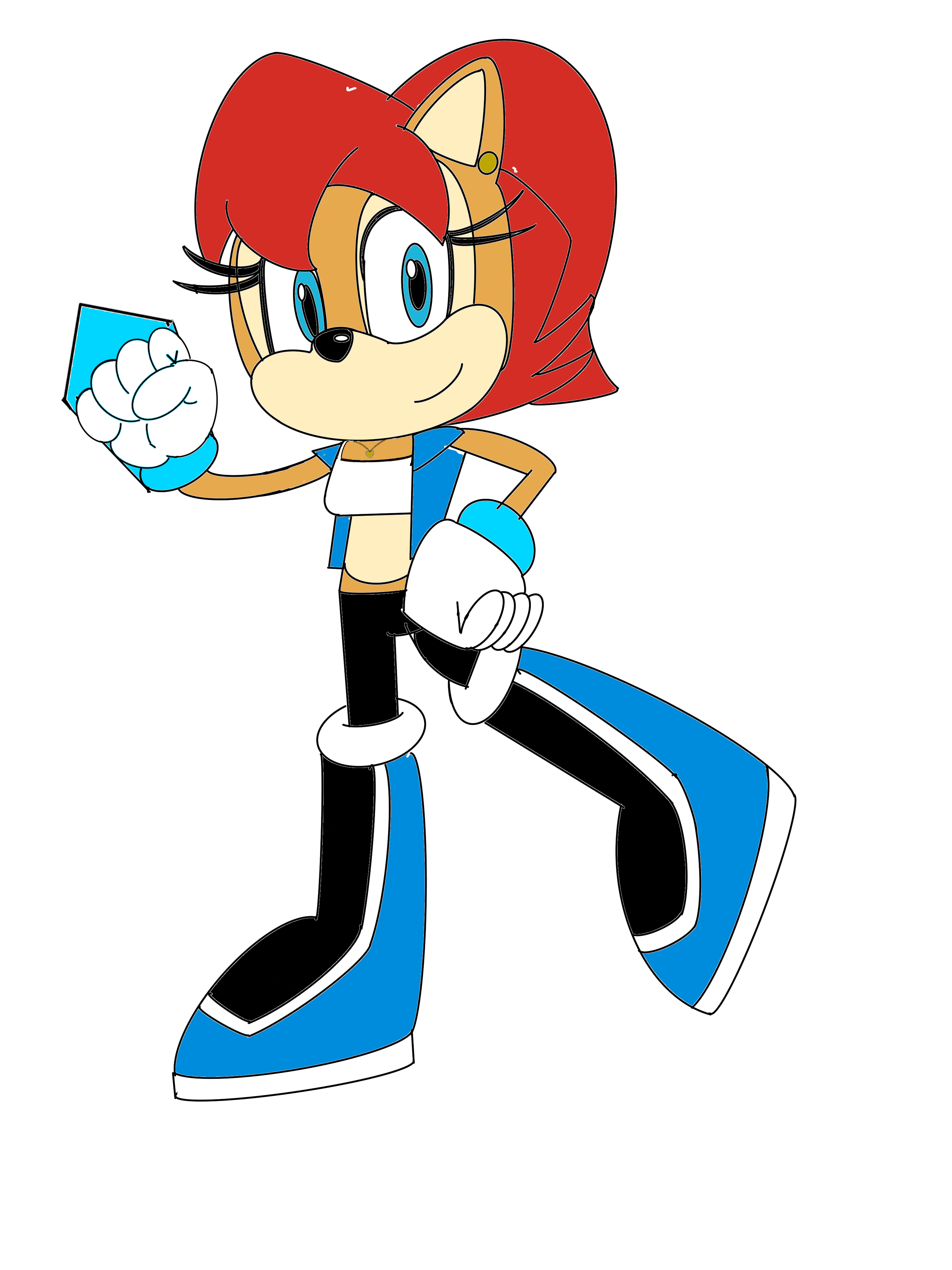 Sally Acorn Redesign (by me) | Fandom
