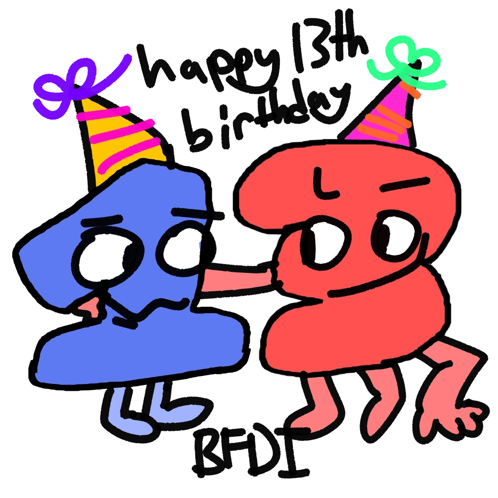 yay! Happy 13th birthday Bfdi! | Fandom