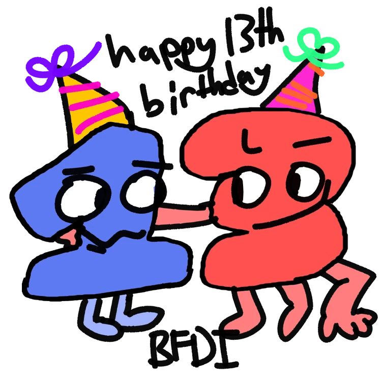 yay! Happy 13th birthday Bfdi! | Fandom
