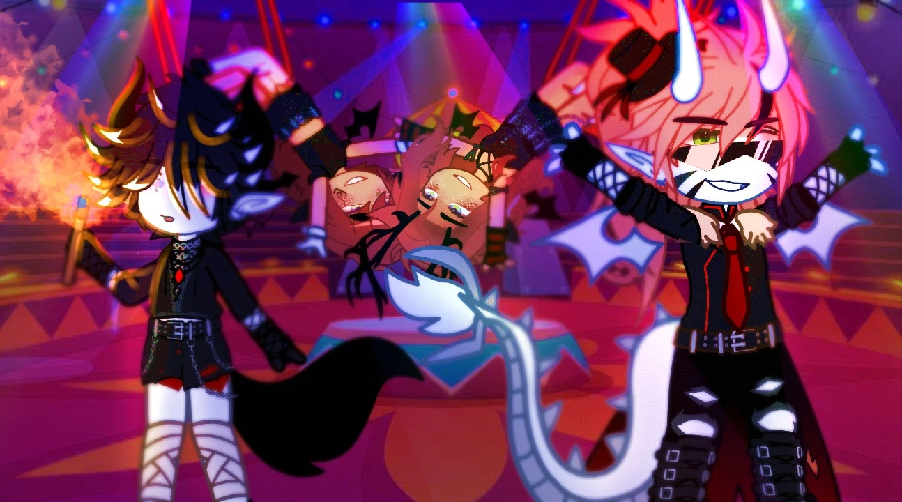 All my main OCs in the Circus AU | Fandom