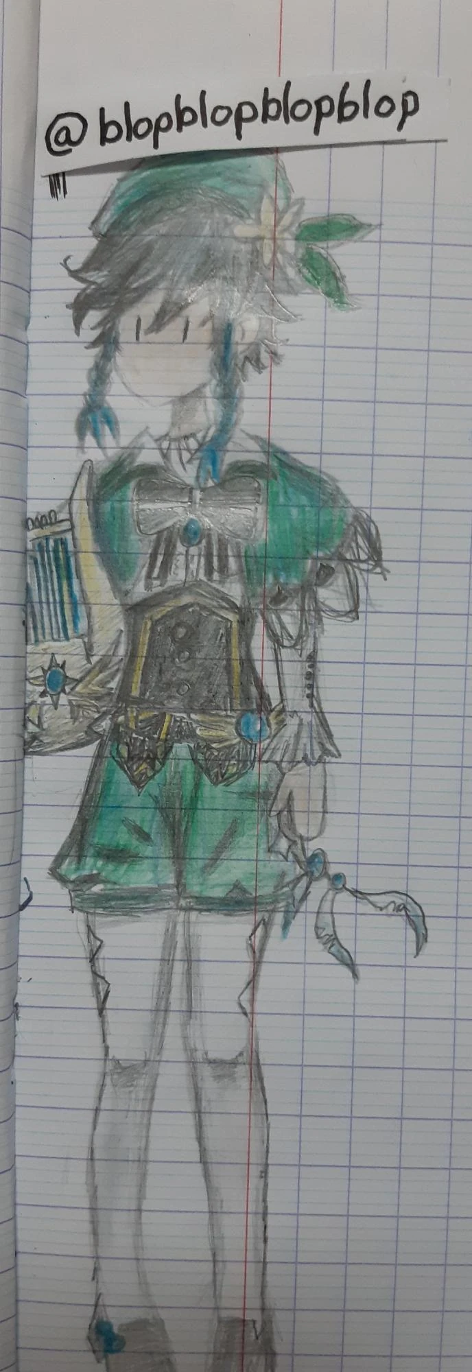 Venti drawing | Fandom