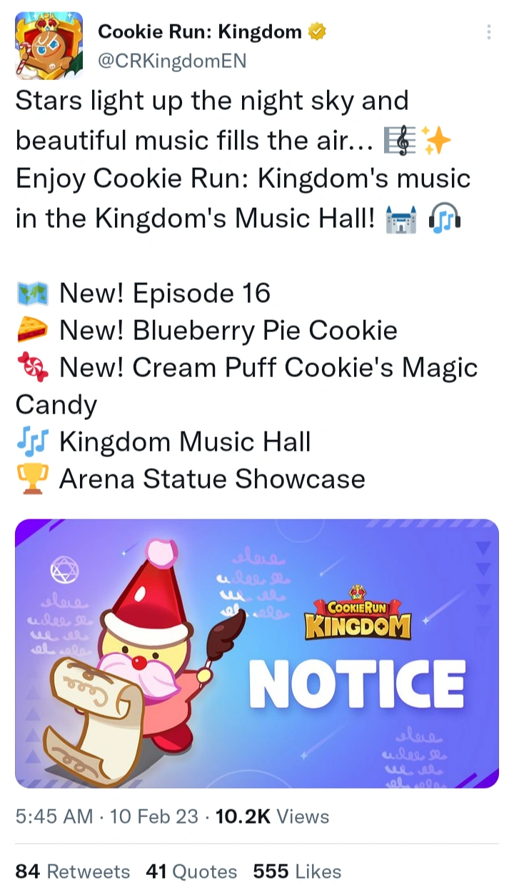 New crk update notice | Fandom