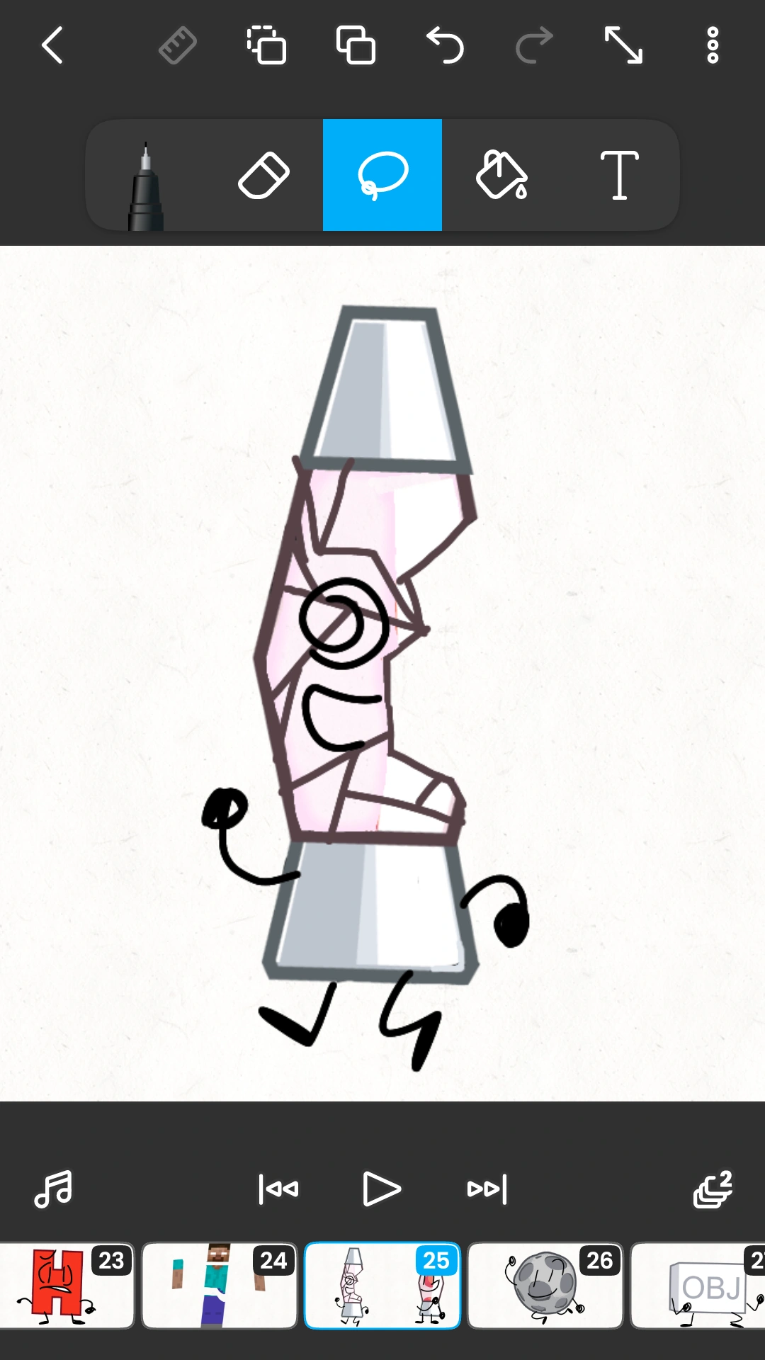 Lava lamp if she wasnt hospitalized in OBS 7 | Fandom