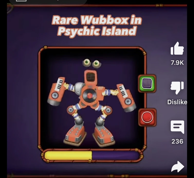 Never pause Psychic Island Rare Wubbox💀 (fanmade) | Fandom