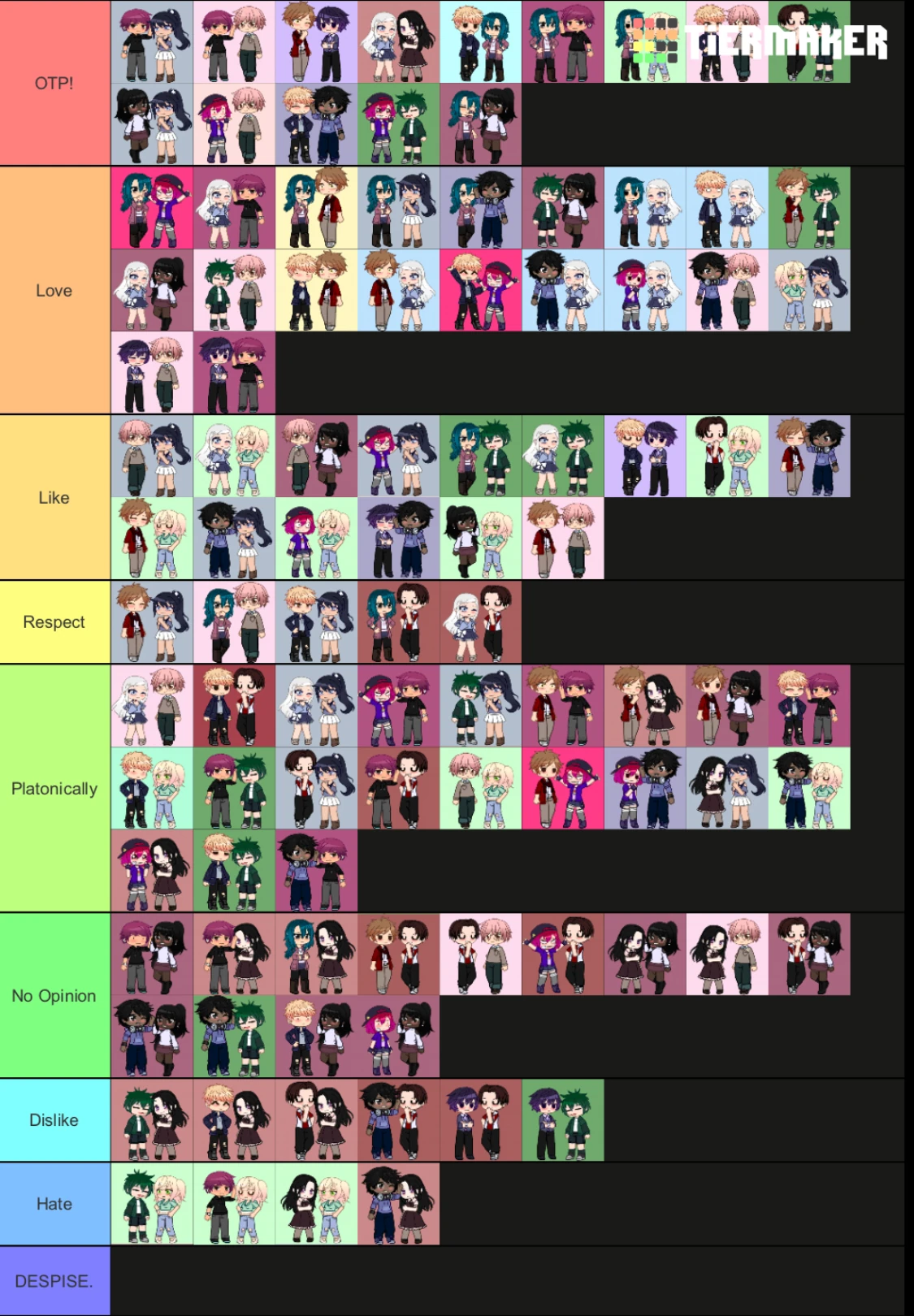 TMF Ship tier list | Fandom