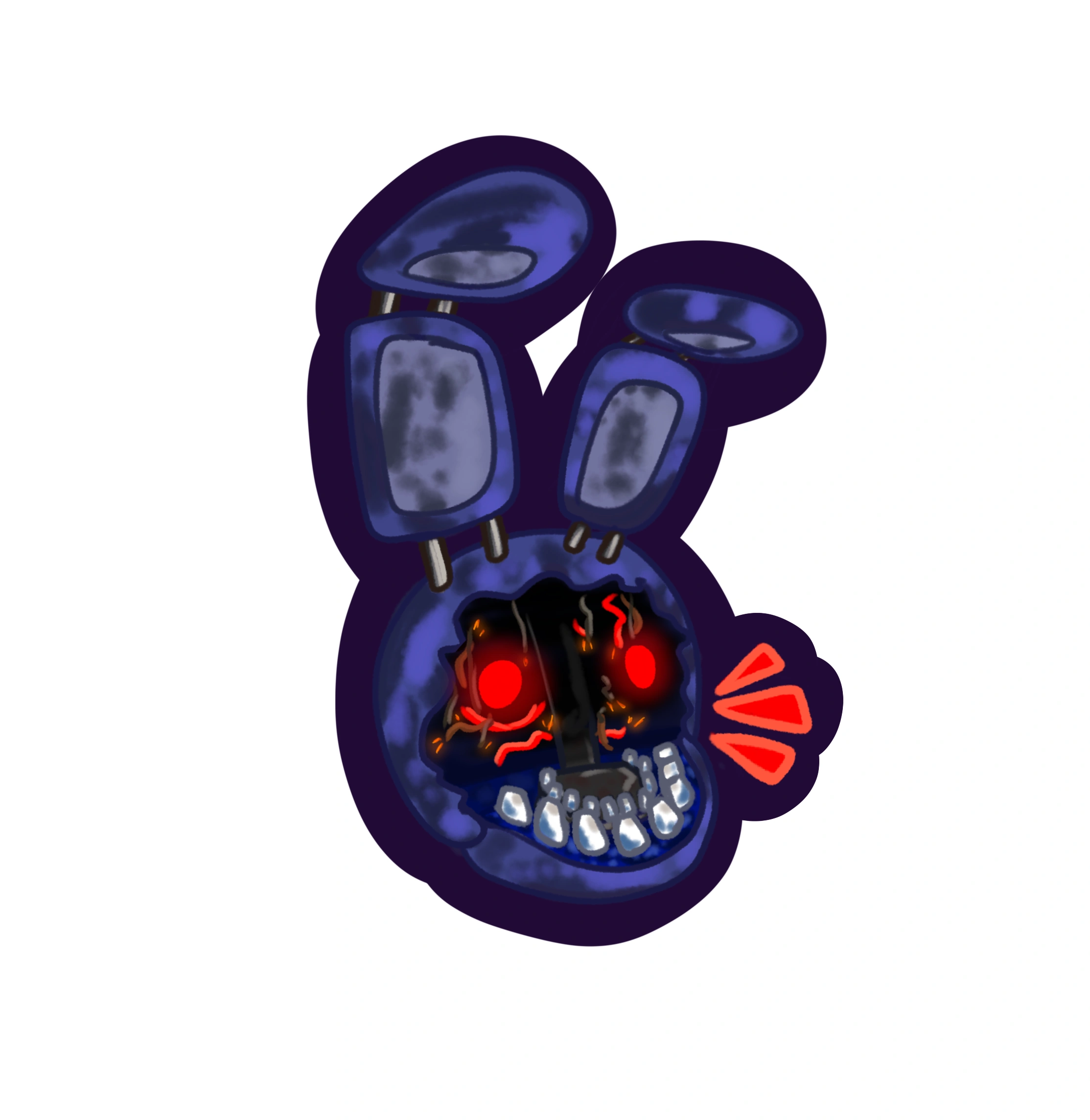 FNAF art! (Withered Bonnie + Lolbit) | Fandom