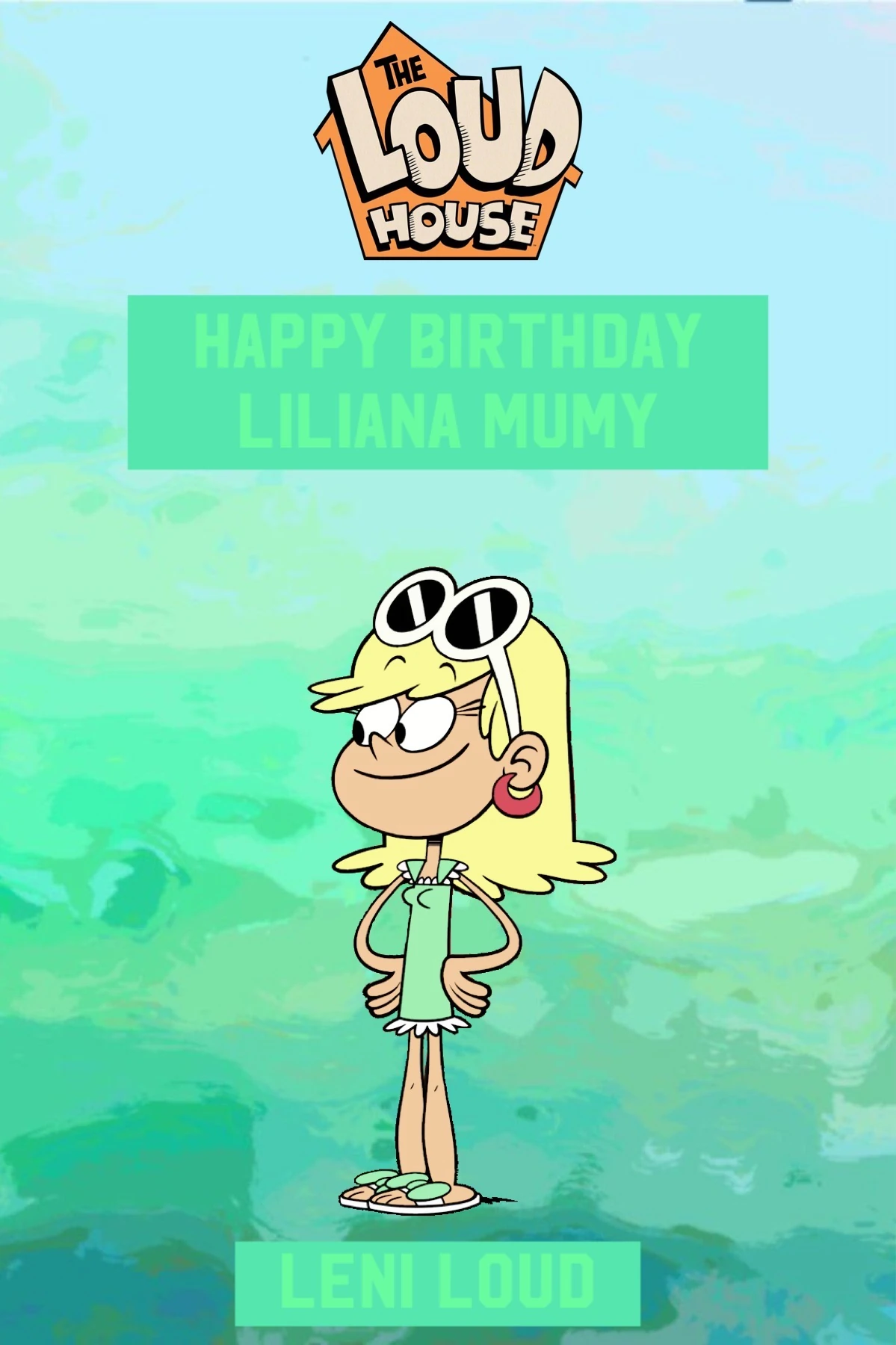 Leni loud birthday poster and collage | Fandom