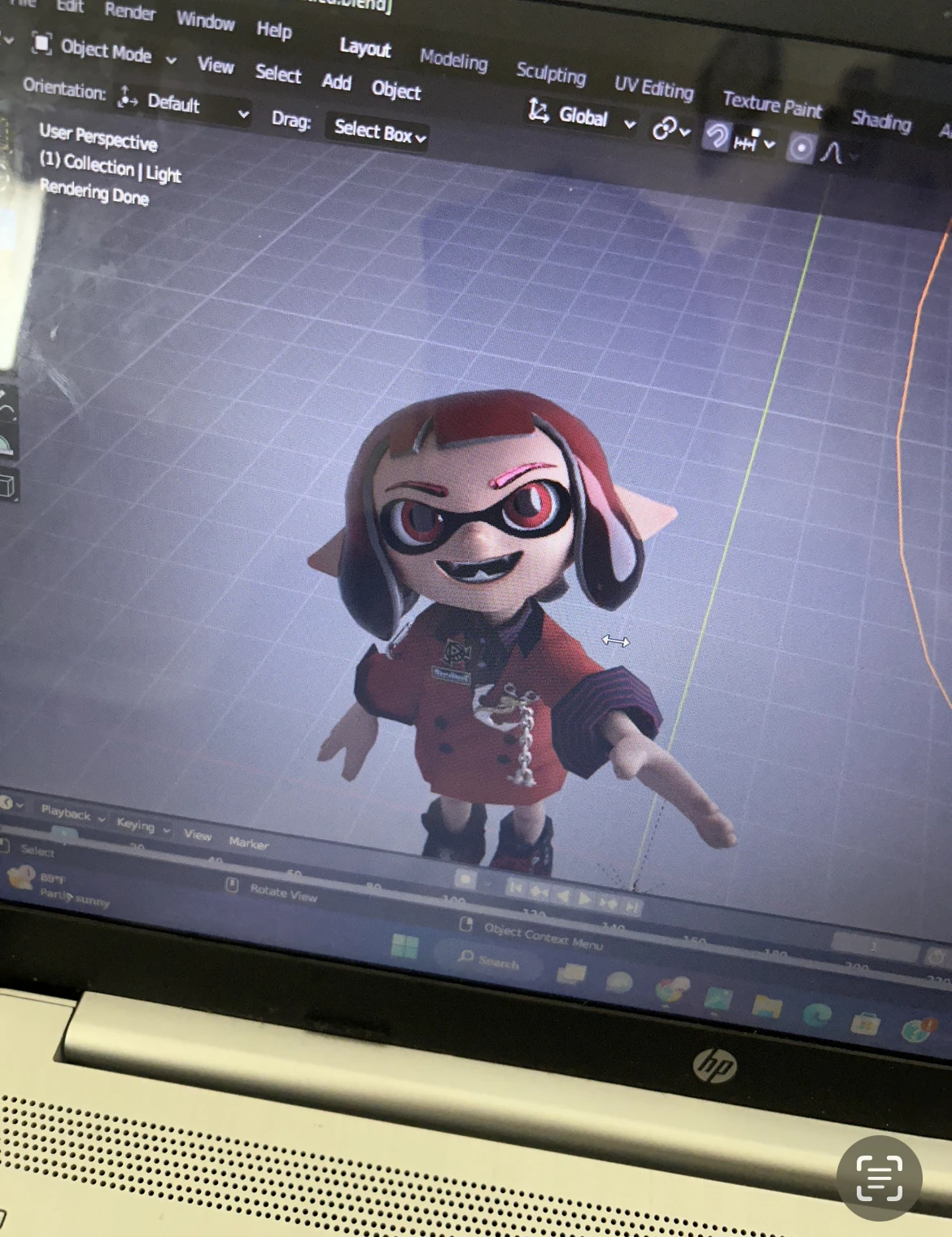An inkling in blender 3d | Fandom