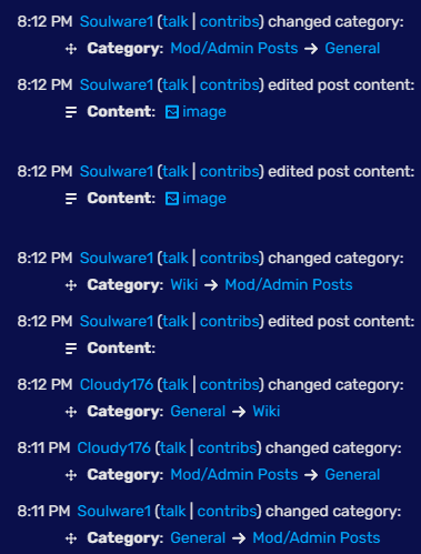 the moving category situation is crazy (AND LACK OF COMMUNICATION) | Fandom