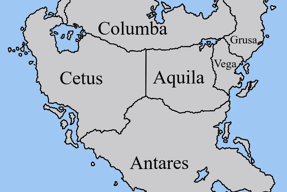 What map of South Centaura should have looked like | Fandom