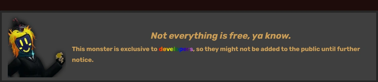 how yall think of my new dev monster template? | Fandom