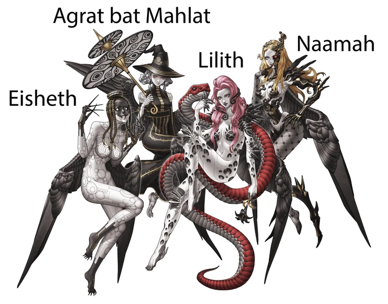 Theory on who the other 3 members of the Qadištu in Shin Megami Tensei Vengeance are. | Fandom
