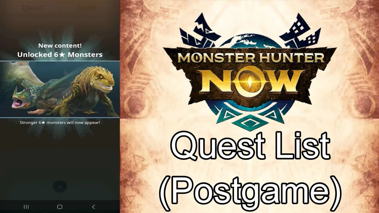 Monster Hunter Now Quest Guide (Postgame) | Fandom