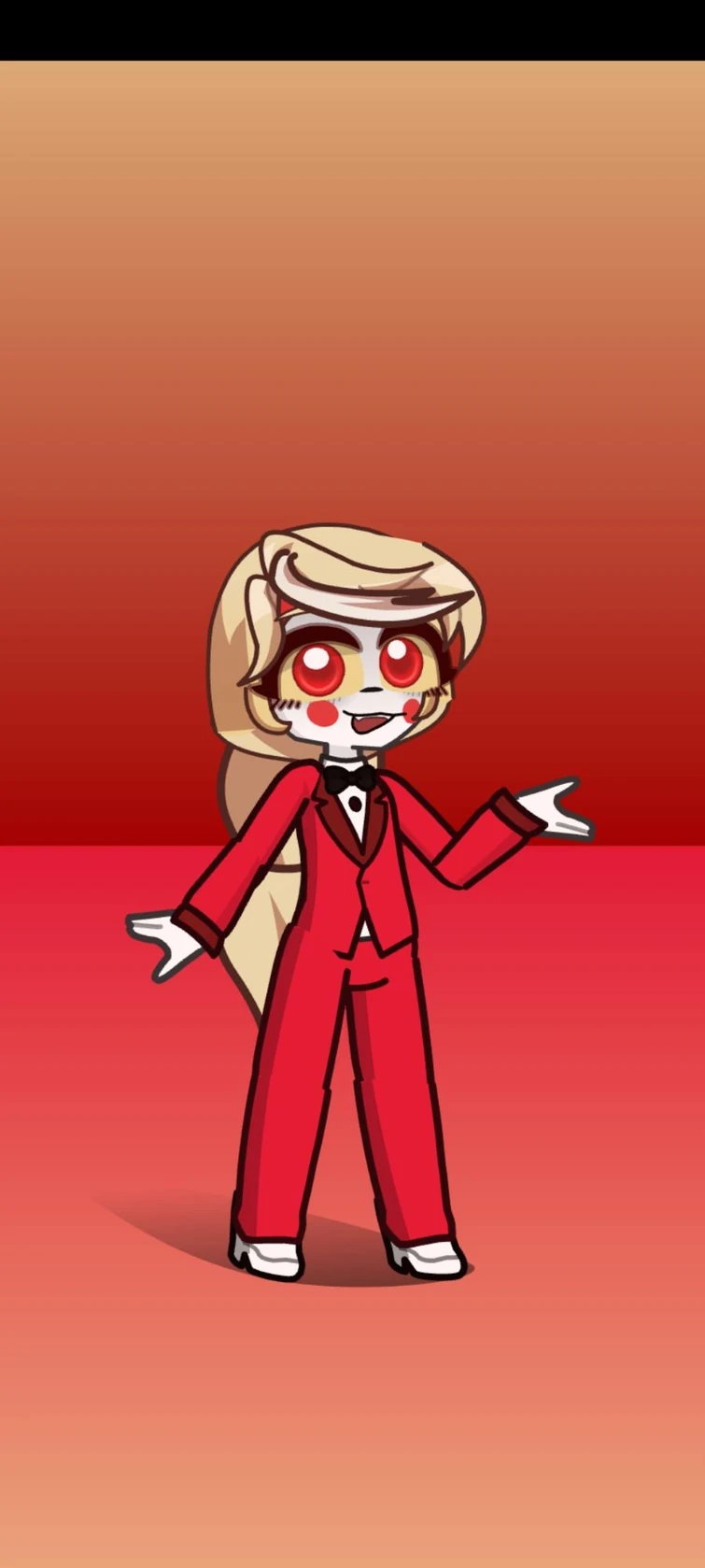 Charlie and Vaggie in GL2 but I changed oc style cuz the other one didn ...