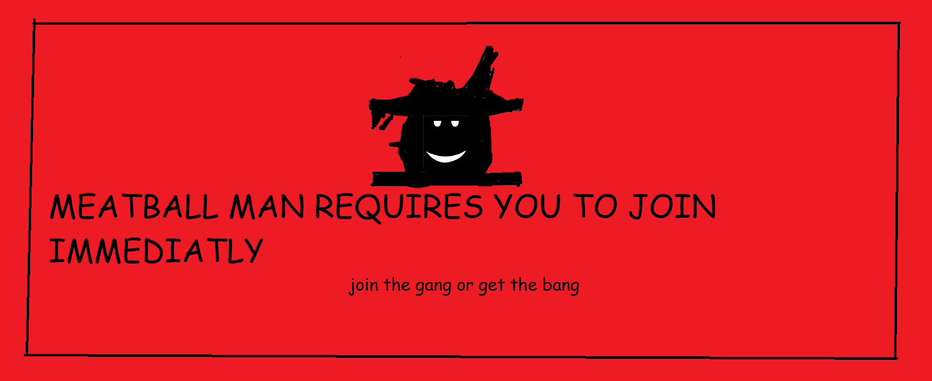 meatball man propaganda thing | Fandom