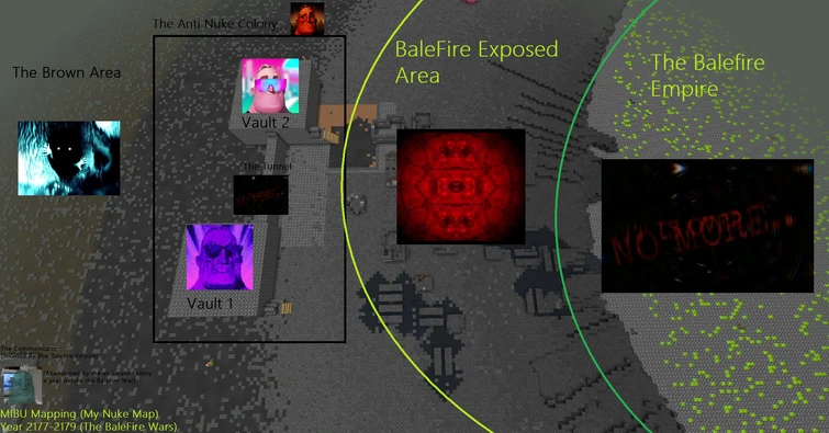 MIBU Mapping (My Minecraft Nuke Map) [DURING THE BALEFIRE WARS] | Fandom