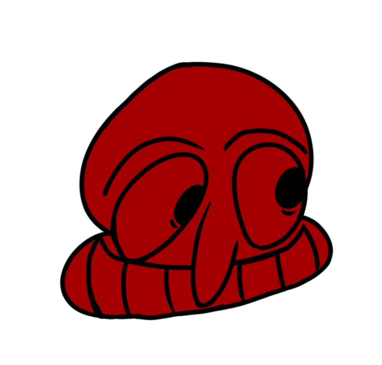 Fanmade Mistful Crimson Morning Red Mist Squidward Icon | Fandom