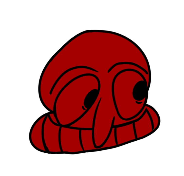 Fanmade Mistful Crimson Morning Red Mist Squidward Icon | Fandom