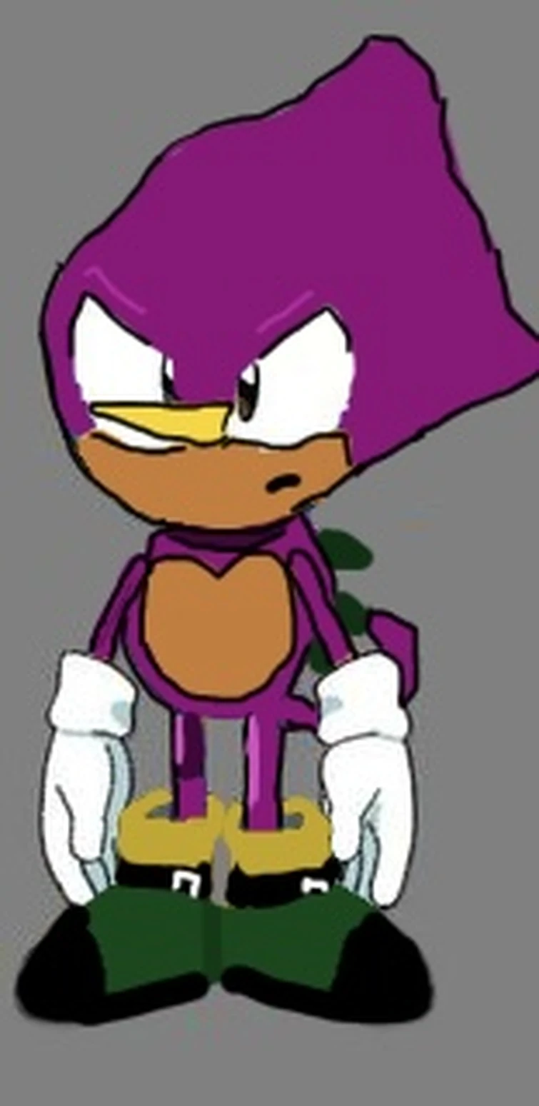 Tried making Espio in Sonic Origins’ art style, whaddya think of it ...