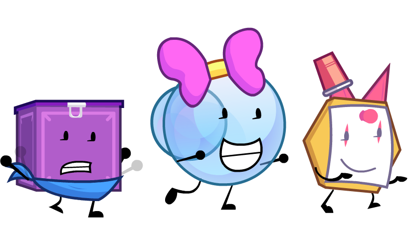 boxten poppy and scraps but they are object show characters and they ...
