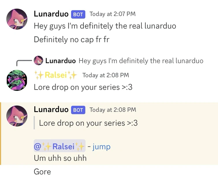 Favorite lines of the entire year (yes I’m Ralsei and yes I’m obsessed) | Fandom