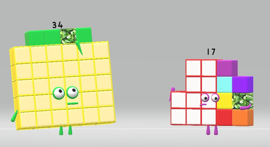 daily numberblock 34 | Fandom