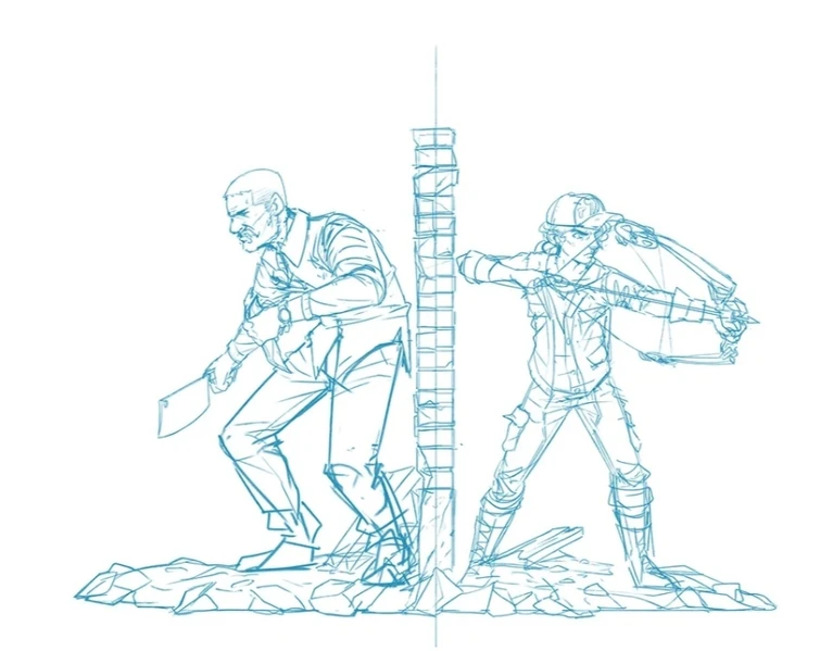 The new telltale Lee and Clementine statue images | Fandom