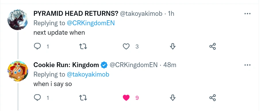 Just a few CRK replies... Ye | Fandom