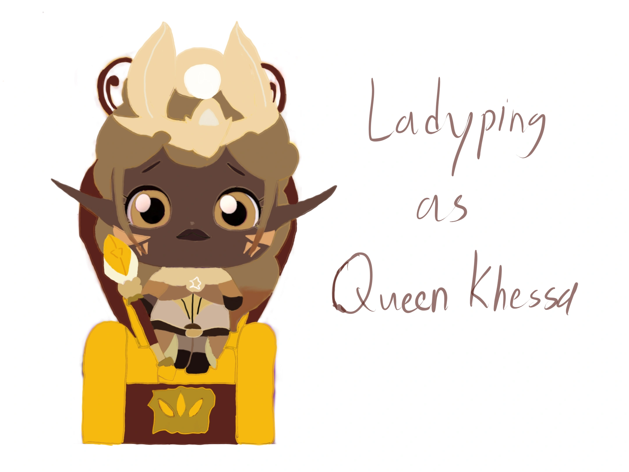 Ladyping as Queen Khessa | Fandom