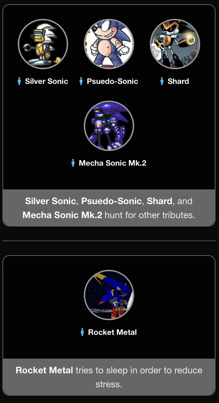 Welcome to the annual Sonic Robot Hunger Games! | Fandom