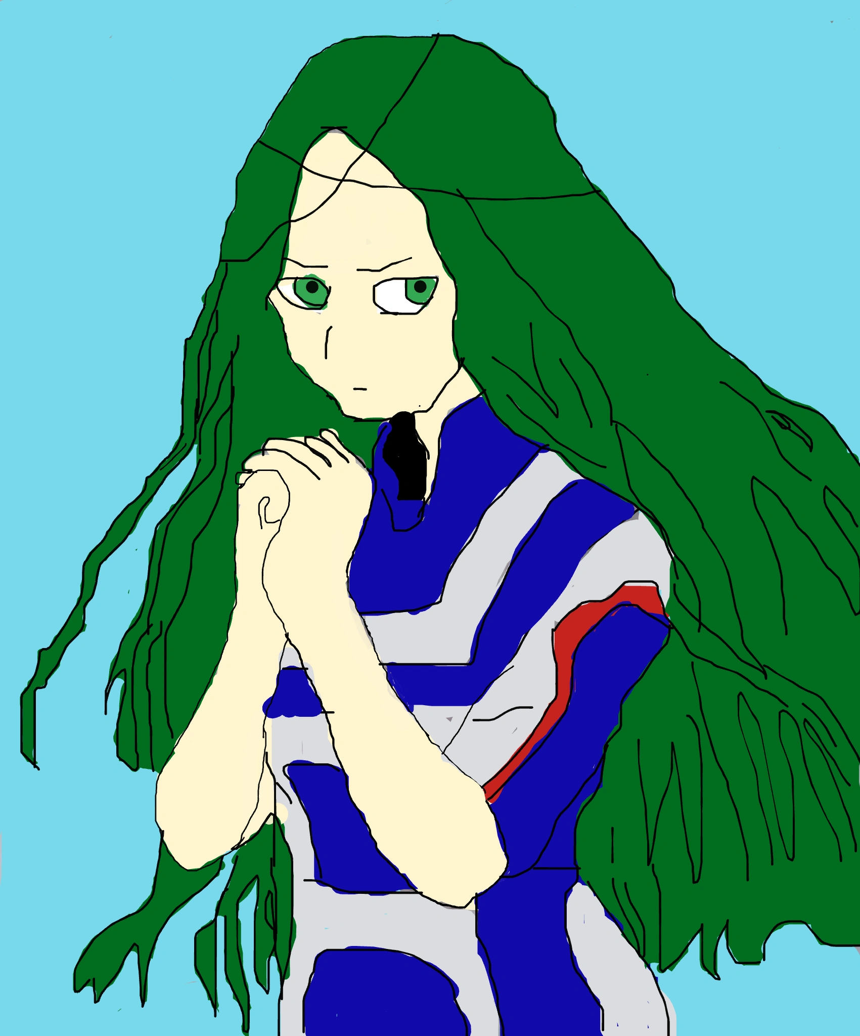 Ibara drawing, kinda bad. | Fandom