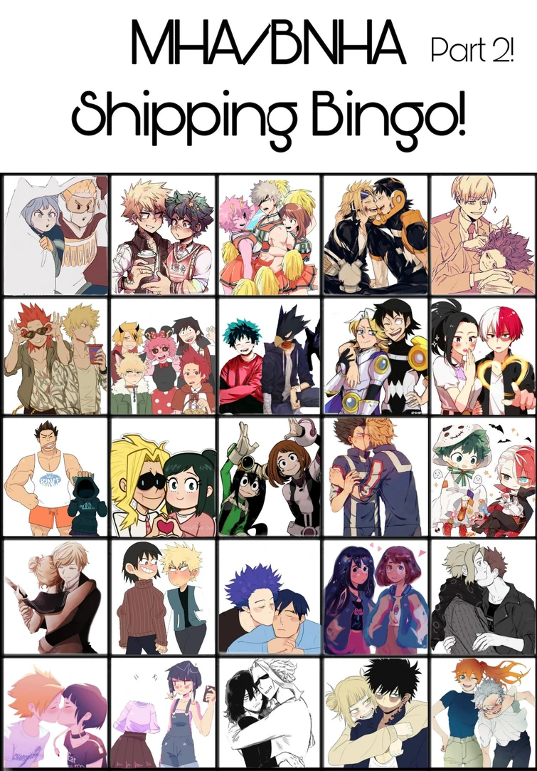 I'm bored so we're doing my hero Academia ships | Fandom