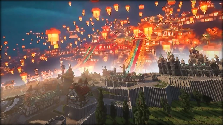 :O- SOMEONE MADE A MINECRAFT MAP OF THE GENSHIN WORLD- | Fandom