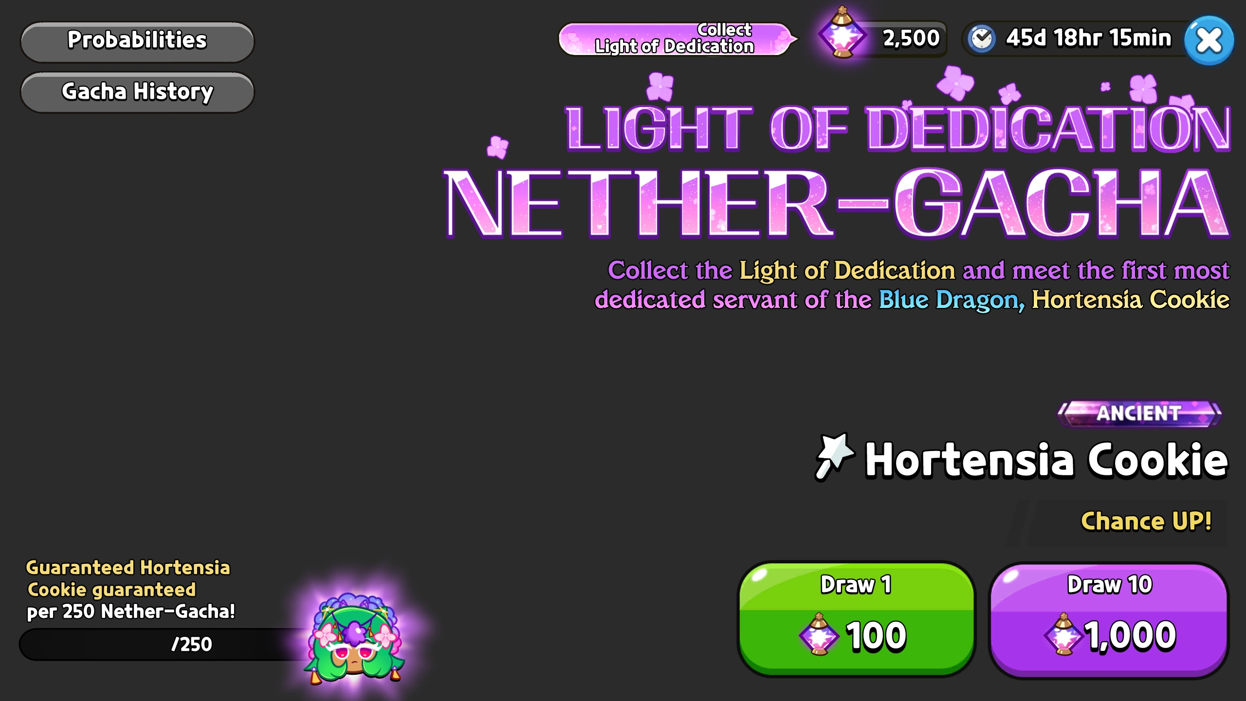 Light of Dedication Gacha Update | Fandom