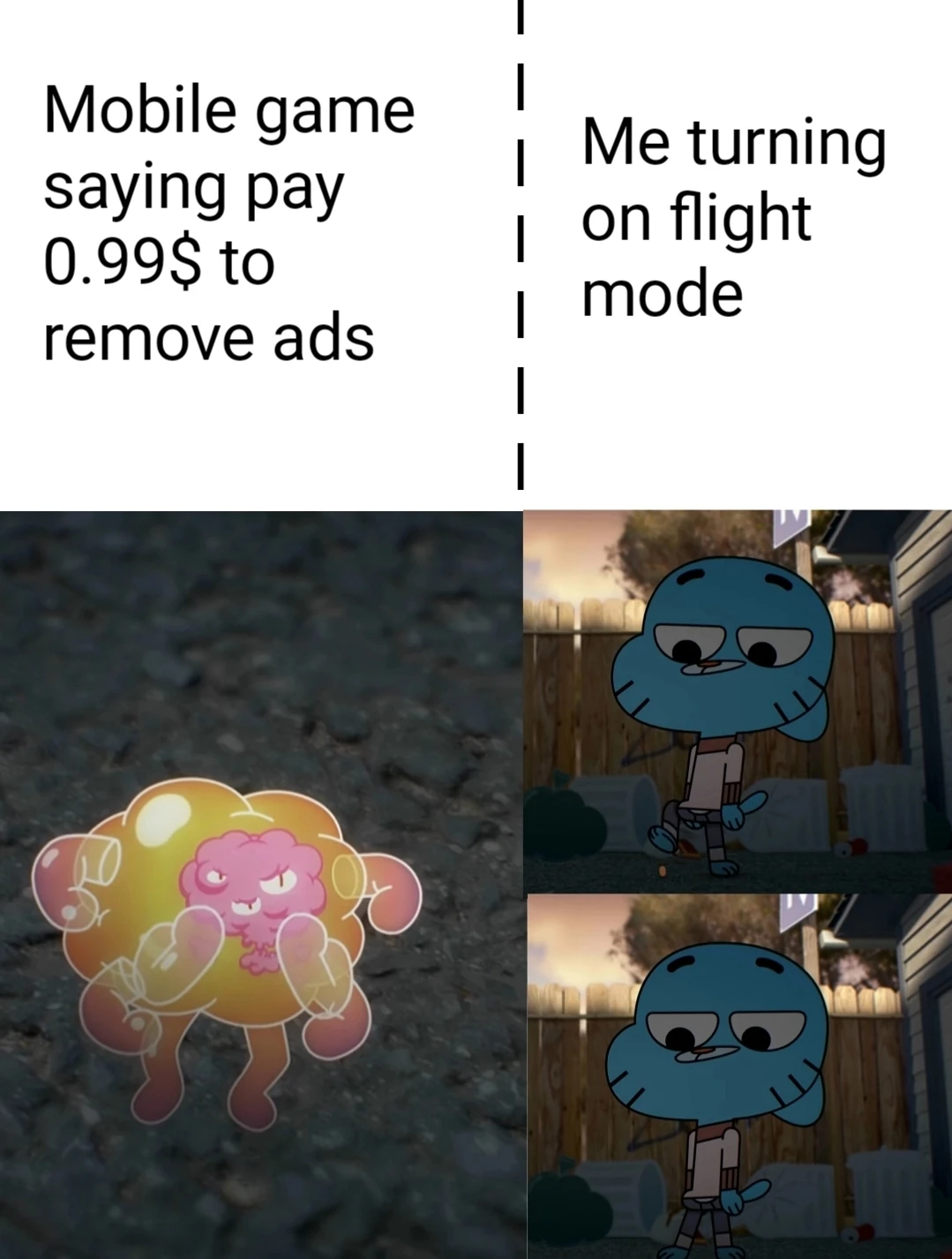 again with another gumball meme | Fandom