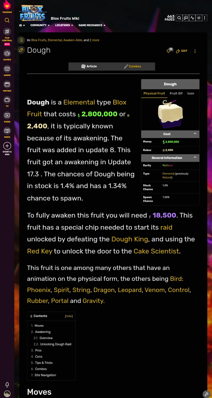 DOUGH page | Fandom