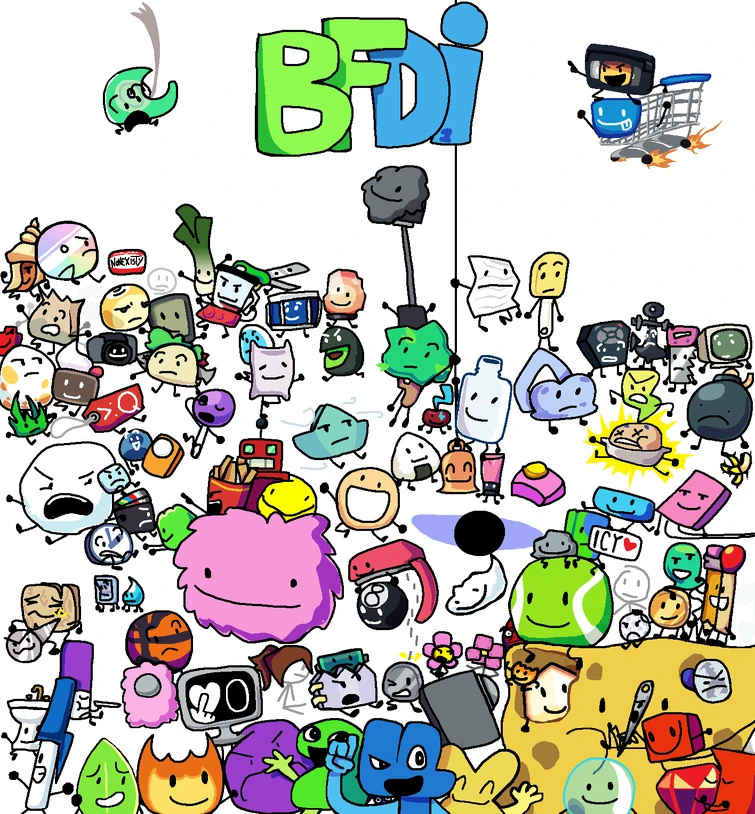 BFDI: 100+ characters. | Fandom
