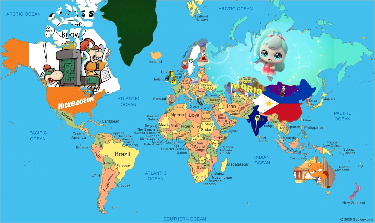 Cursed Map of the World (Day 2) | Fandom