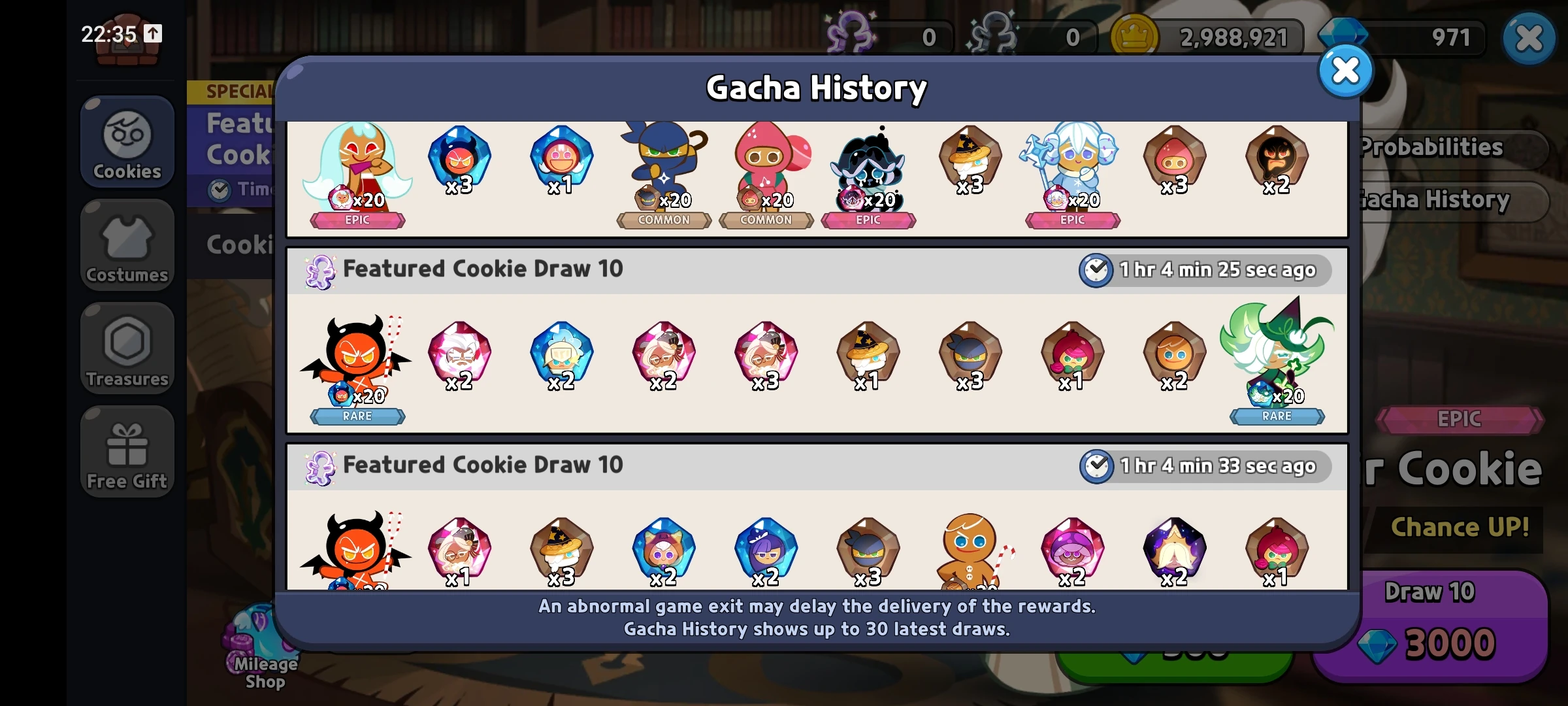 I buy 10000 crystals and I get 3 epic from gacha :) | Fandom