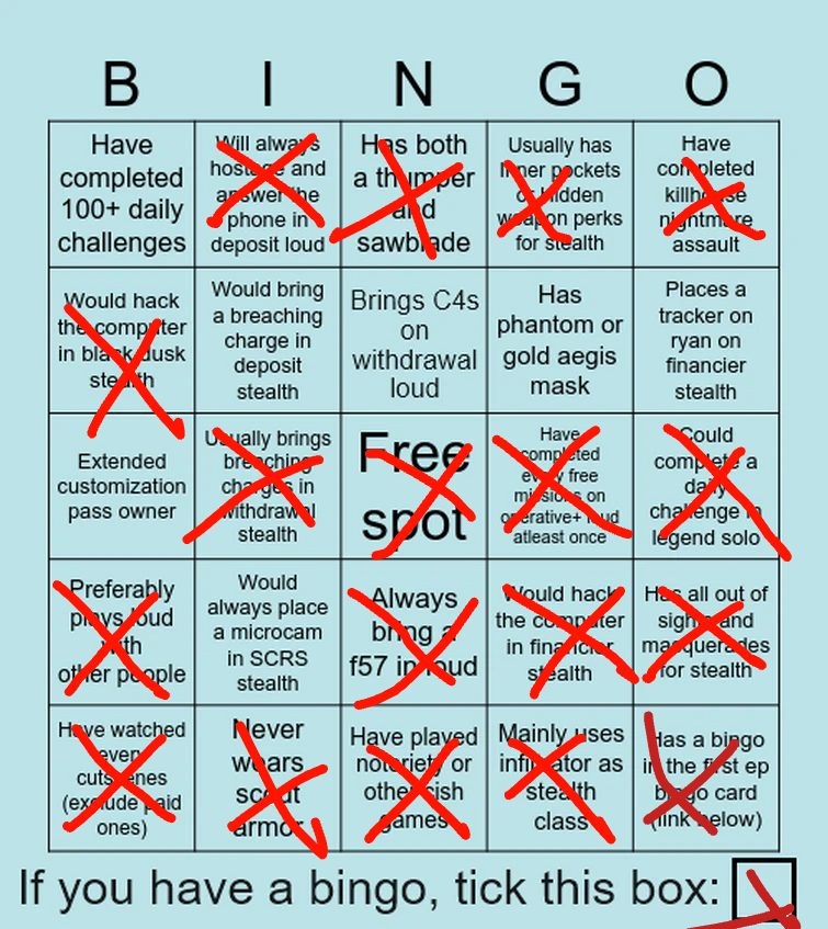 Entry point bingo 2 | Fandom