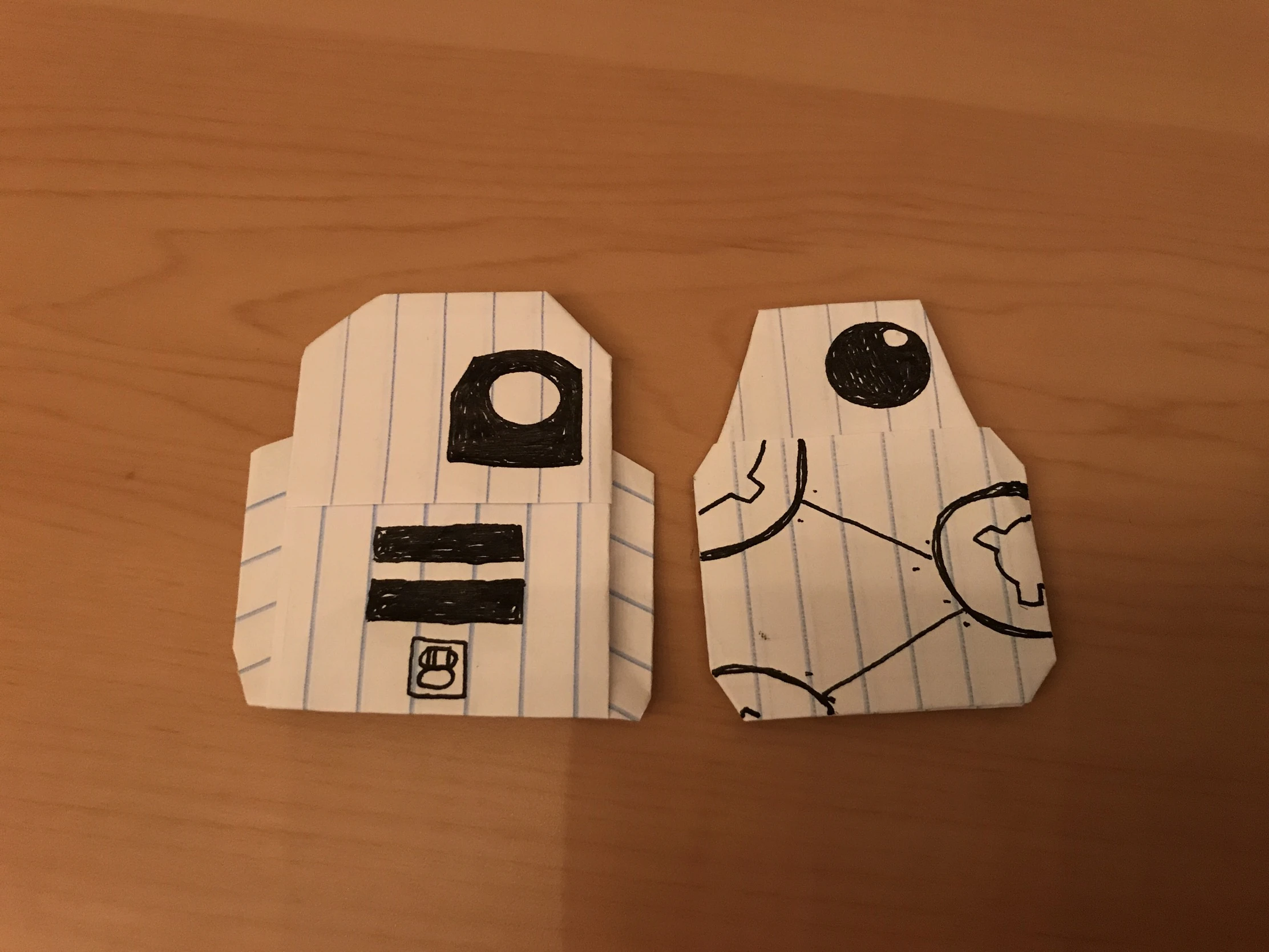 Made a rad origami R2 and BB | Fandom