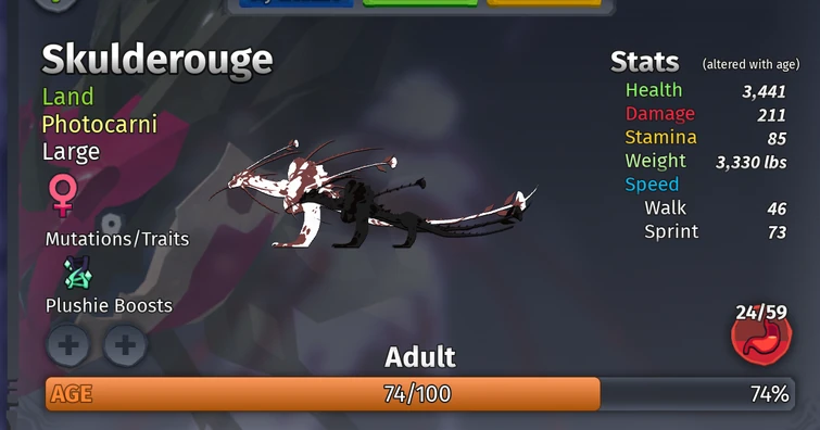 selling / trading glowtail skulderouge | Fandom