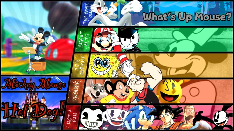 Mickey Mouse Matchup Tier List | Fandom