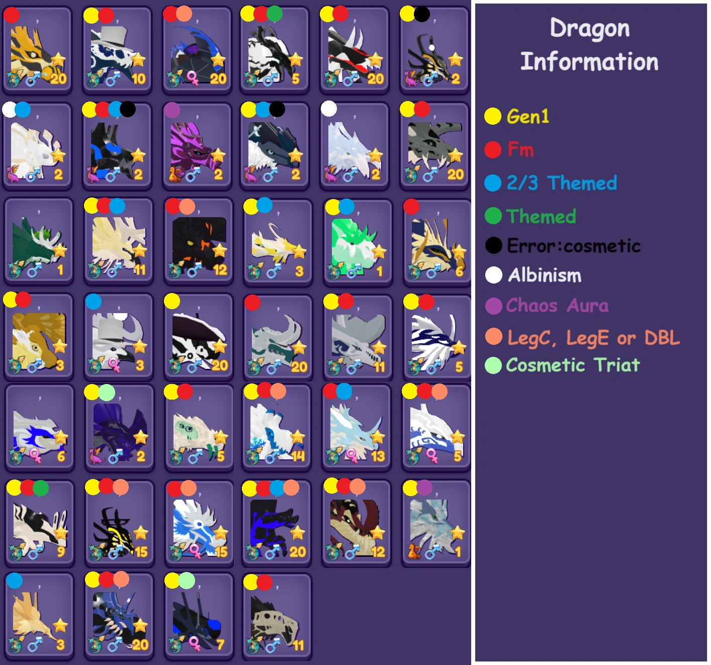 Inventory Dragons for trade! | Fandom