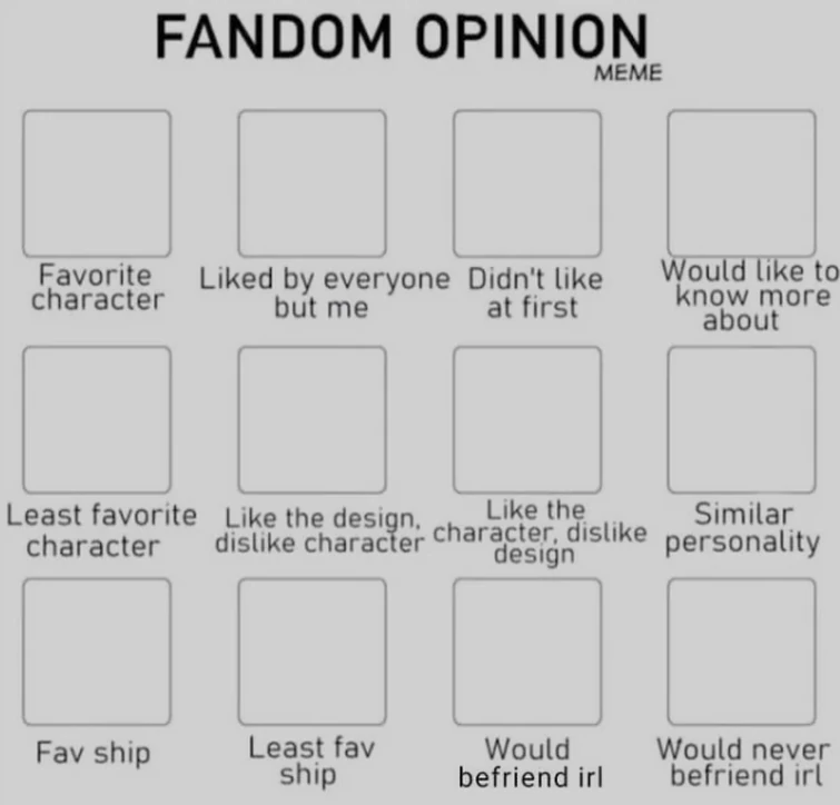 MY fandom opinions | Fandom