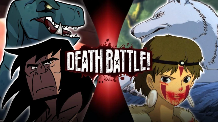Spear & Fang VS San & Moro (Primal VS Princess Mononoke) | Fandom